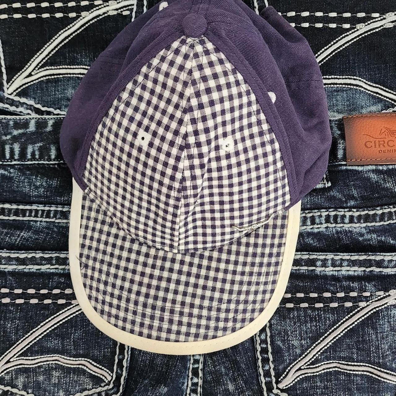 RM WILLIAMS CAP GINGHAM & BLUE - COTTON ONE... - Depop