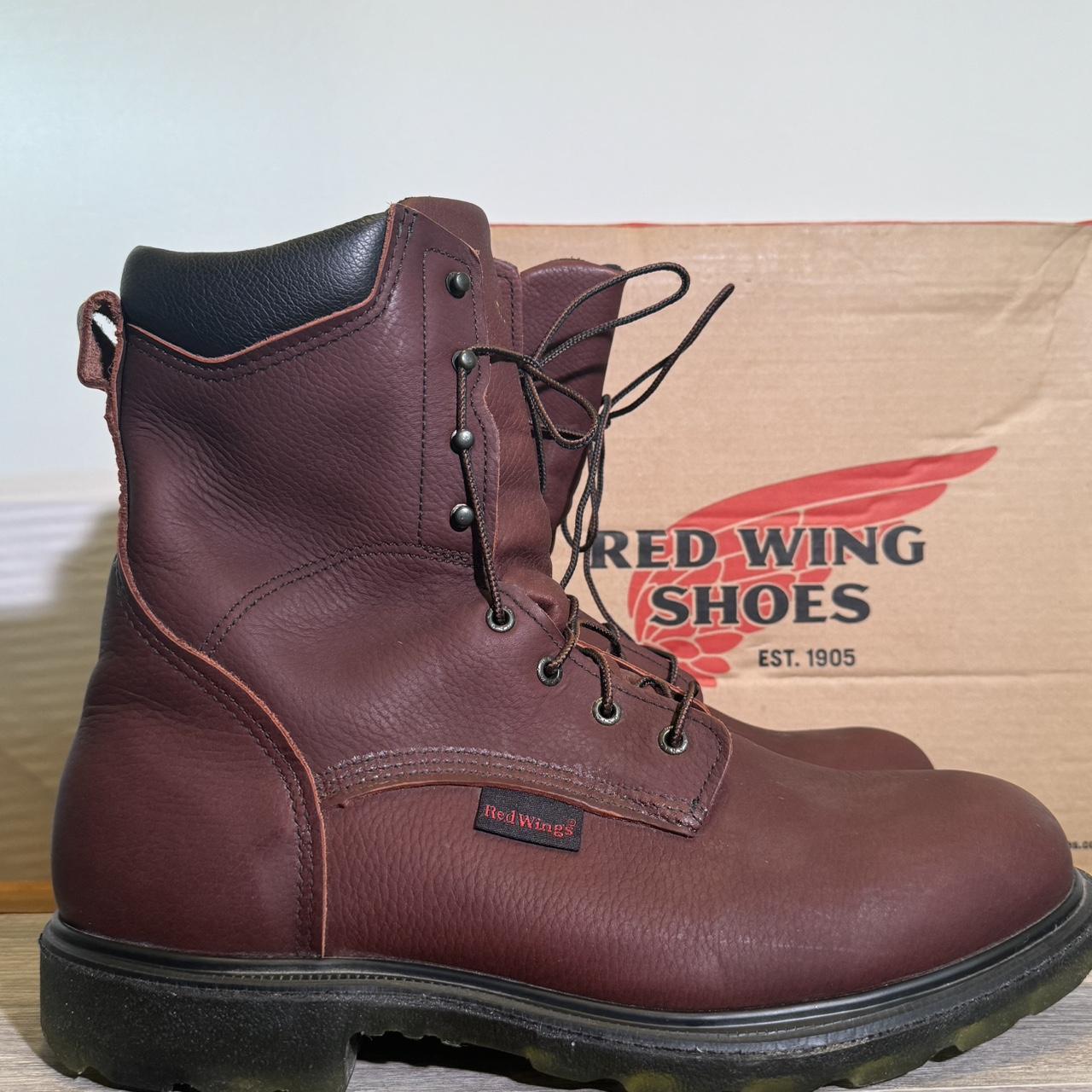 Men’s RED WING 608 SuperSole 2.0 Soft Toe Work Boots... - Depop