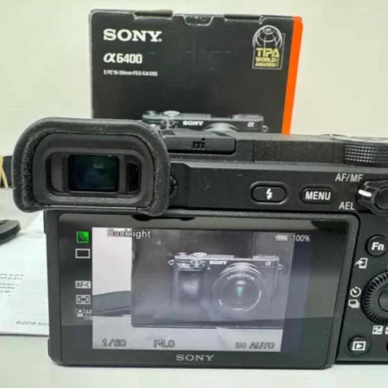 OPEN BOX SONY Alpha A6400 APS-C Mirrorless Digital... - Depop
