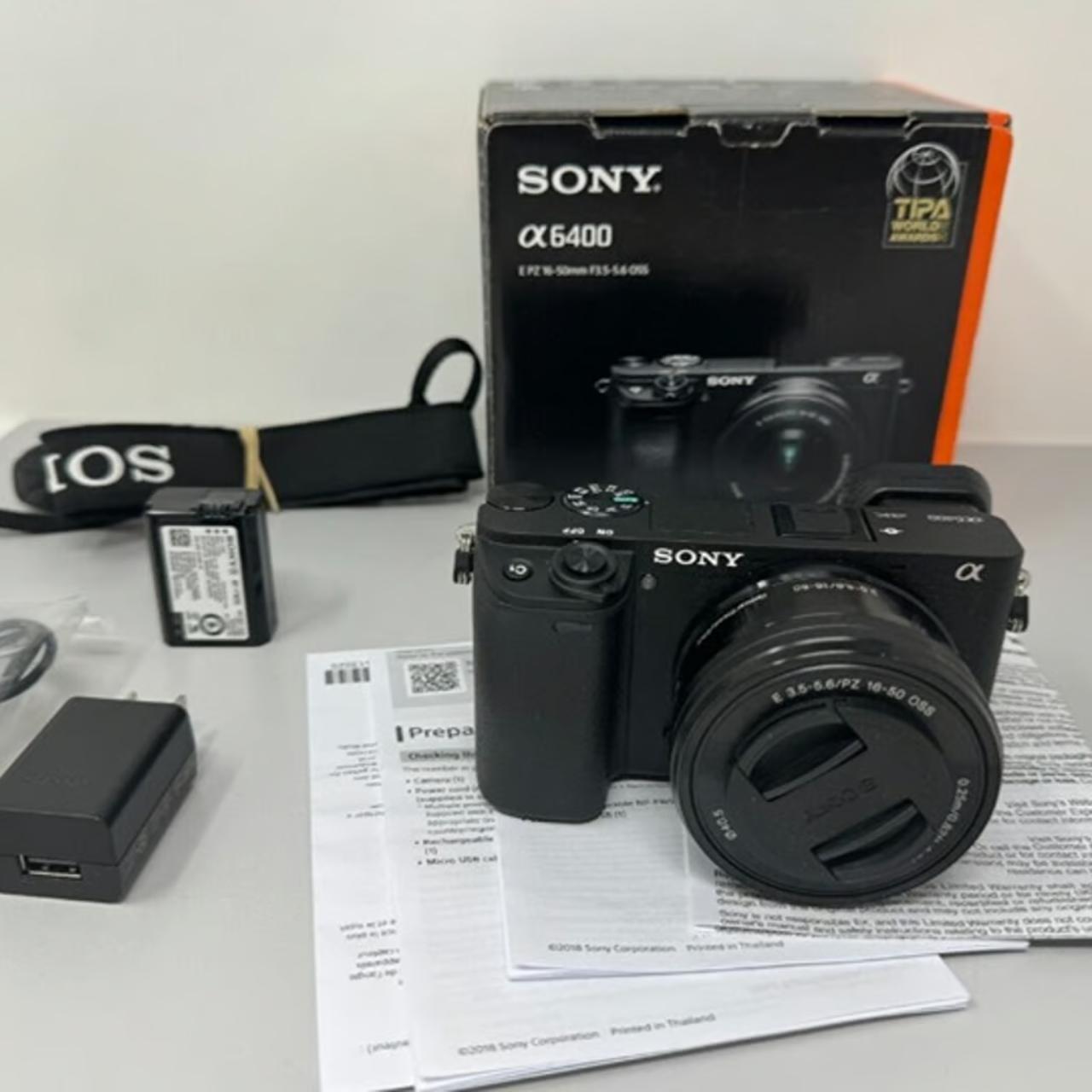 OPEN BOX SONY Alpha A6400 APS-C Mirrorless Digital... - Depop