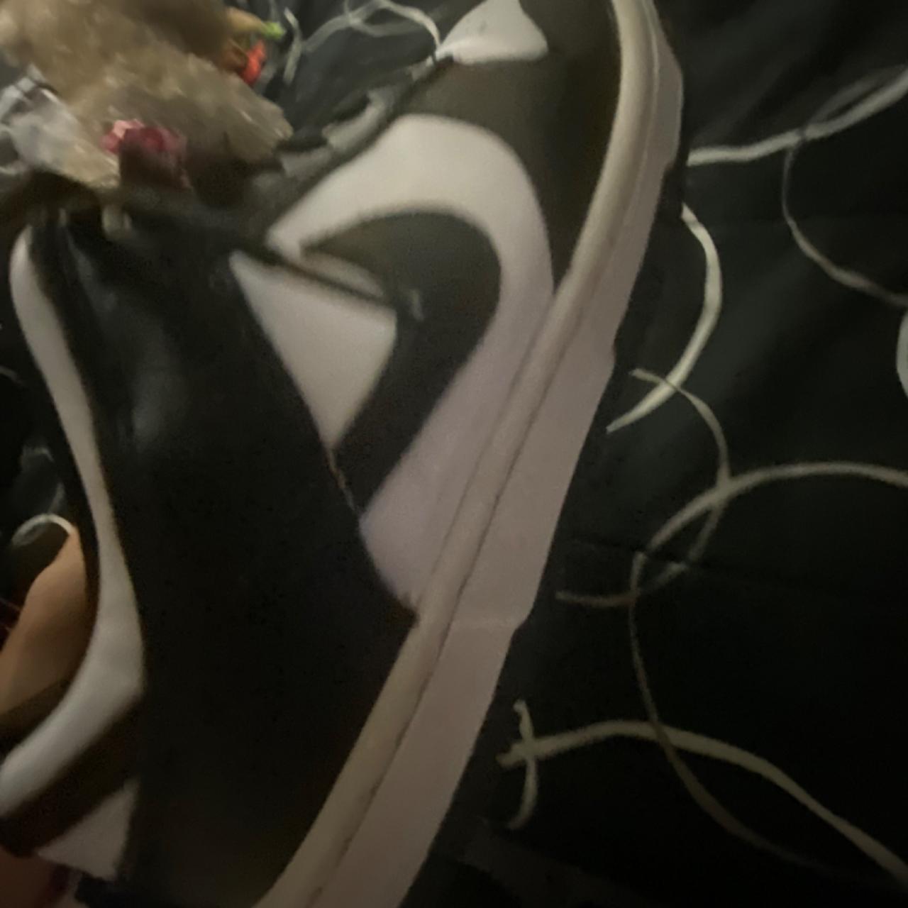 Panda dunks worn once Nike - Depop