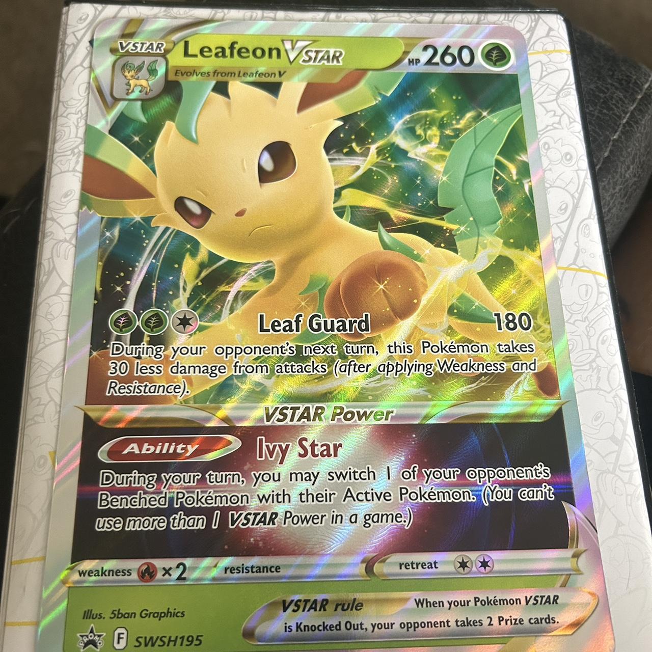 Leaf guard holo #Pokemon #TradingCards #90s #leafeon... - Depop