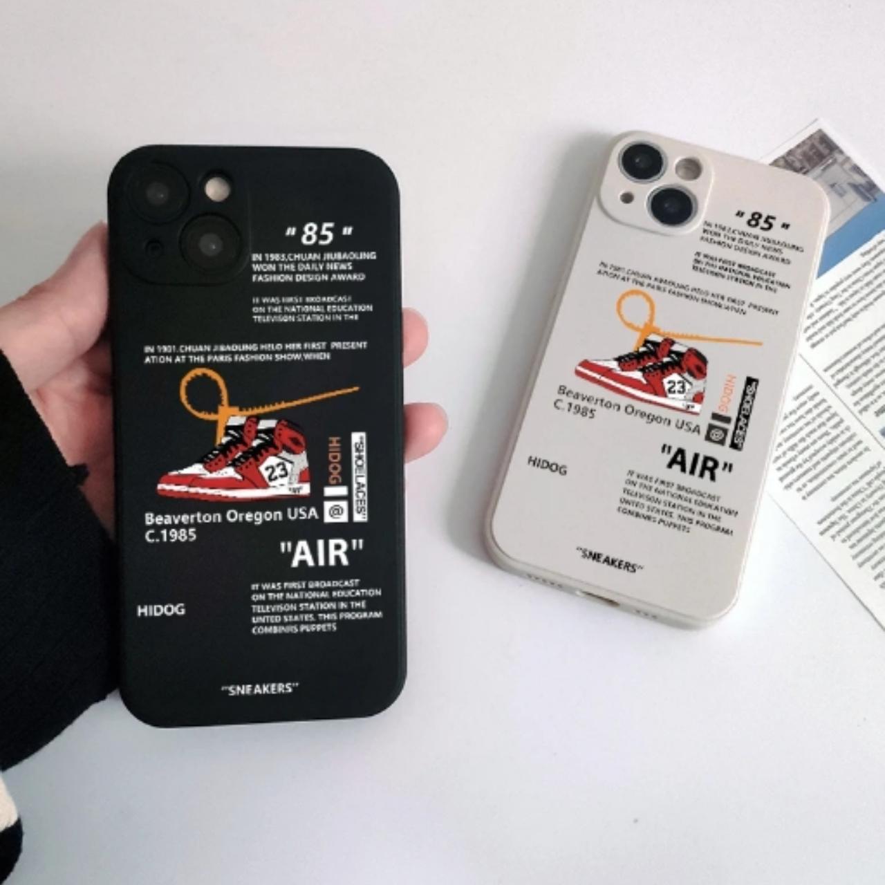 Air Jordan protective phone case once bought... - Depop