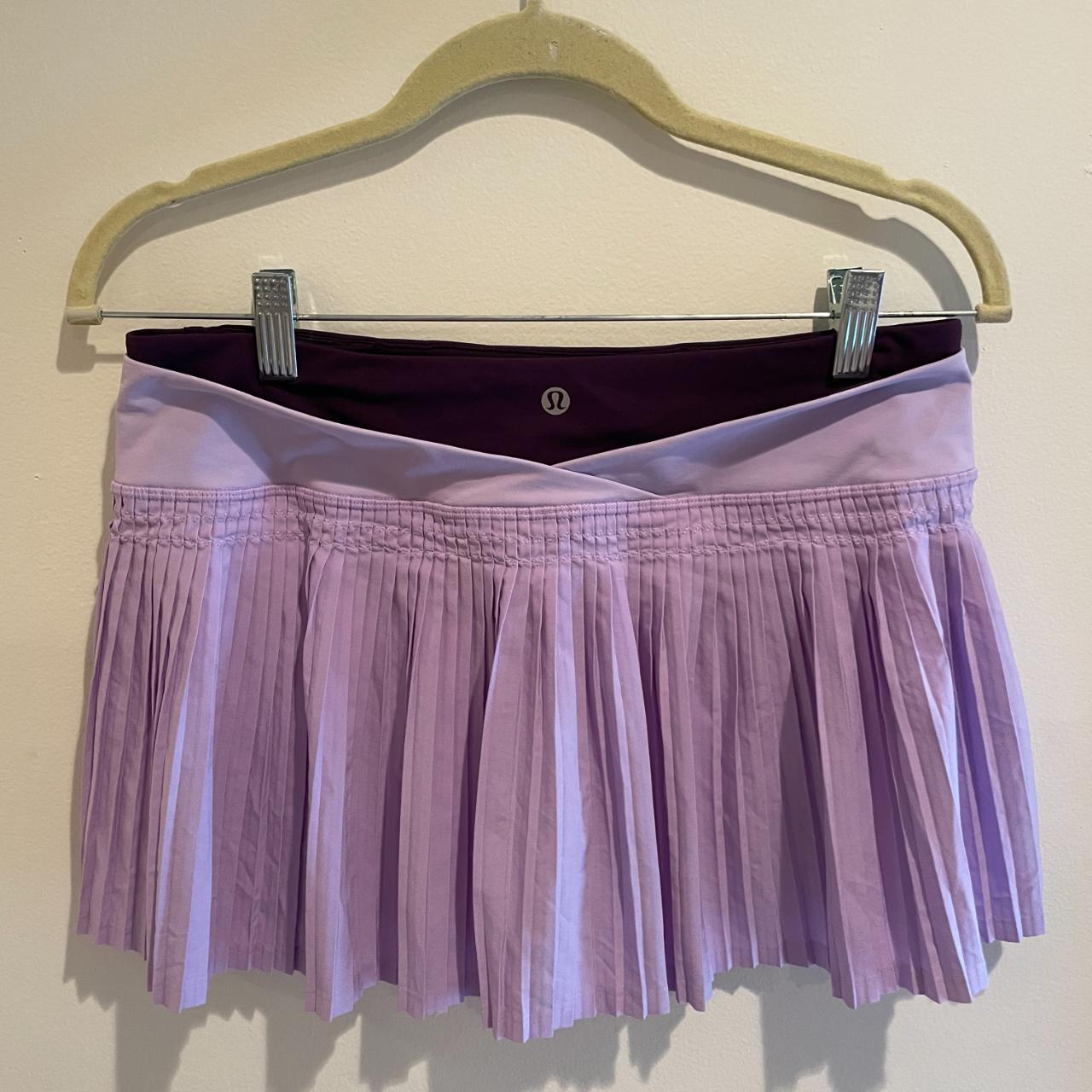 Lululemon Purple Ruffle Skirt - Depop