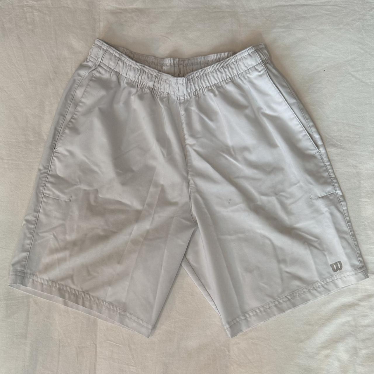Men’s Wilson Shorts - Size S - White - Like New... - Depop