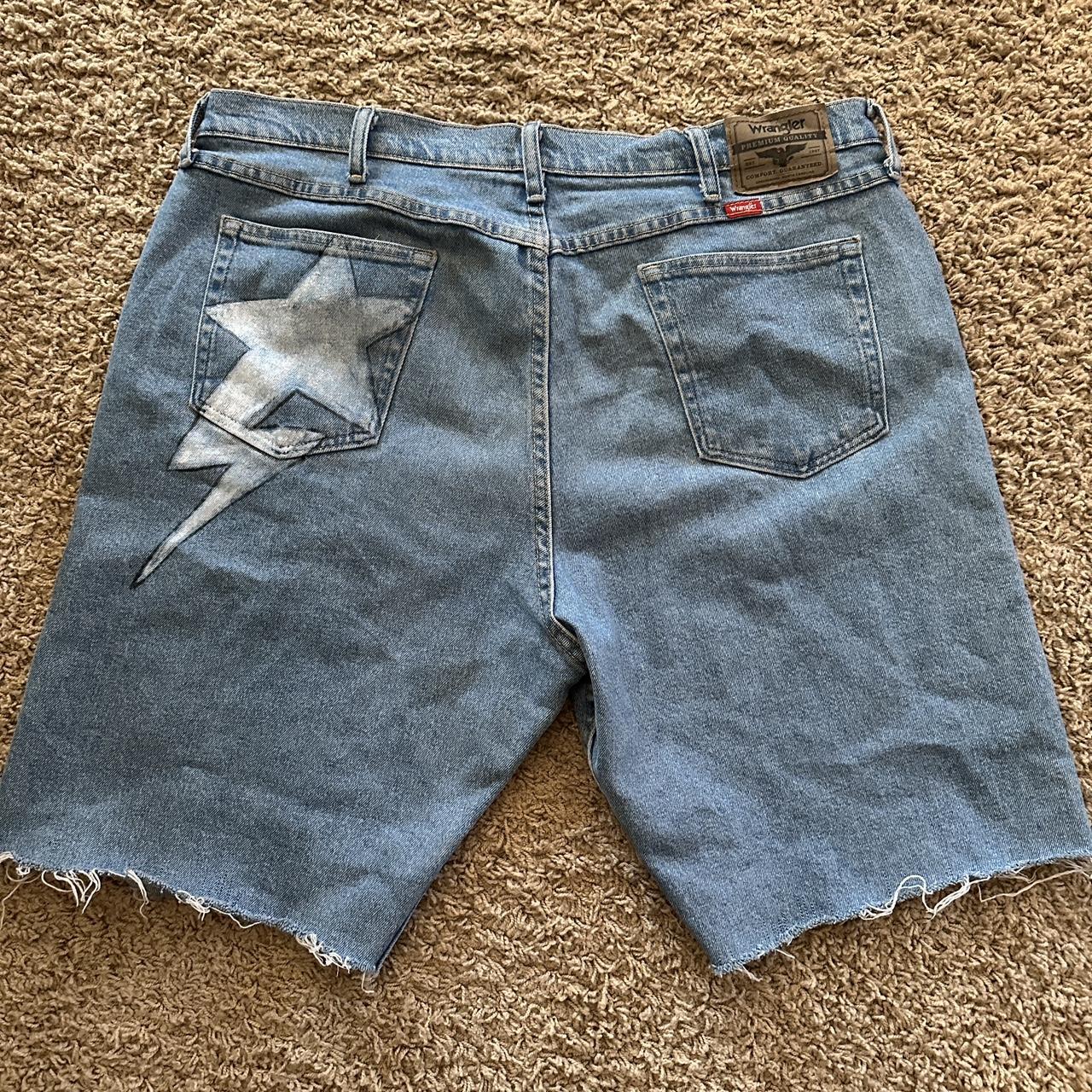 Custom Star Wrangler Jorts - Depop
