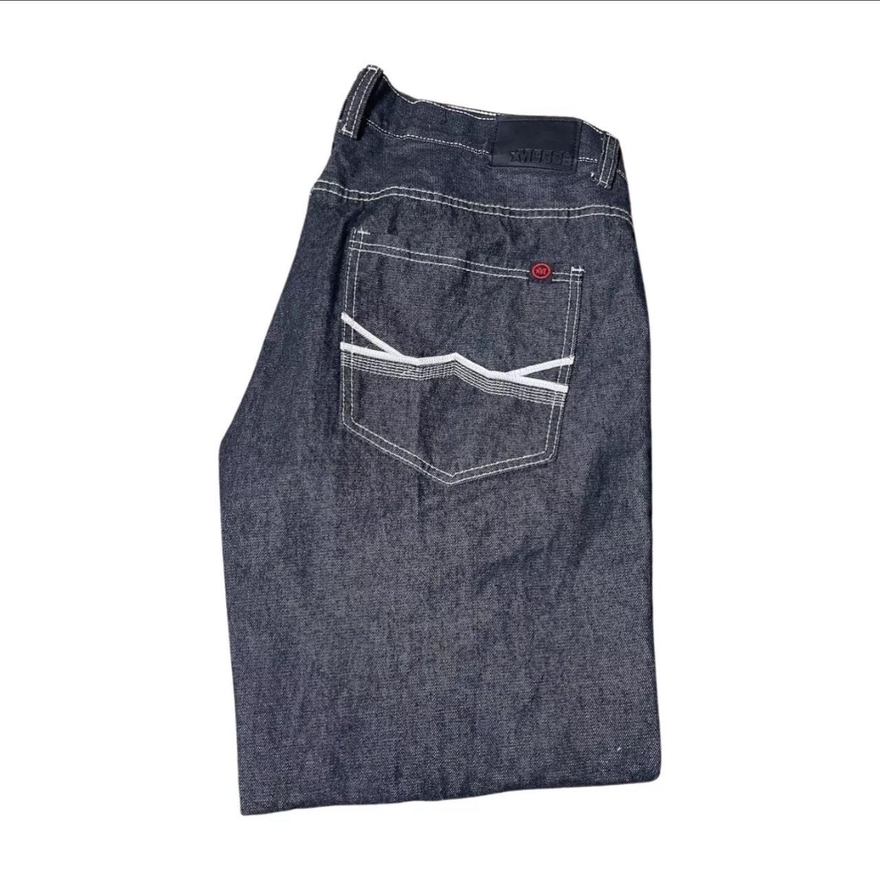 Mecca Jeans Black Straight Leg Classic Fit Denim 90s... - Depop