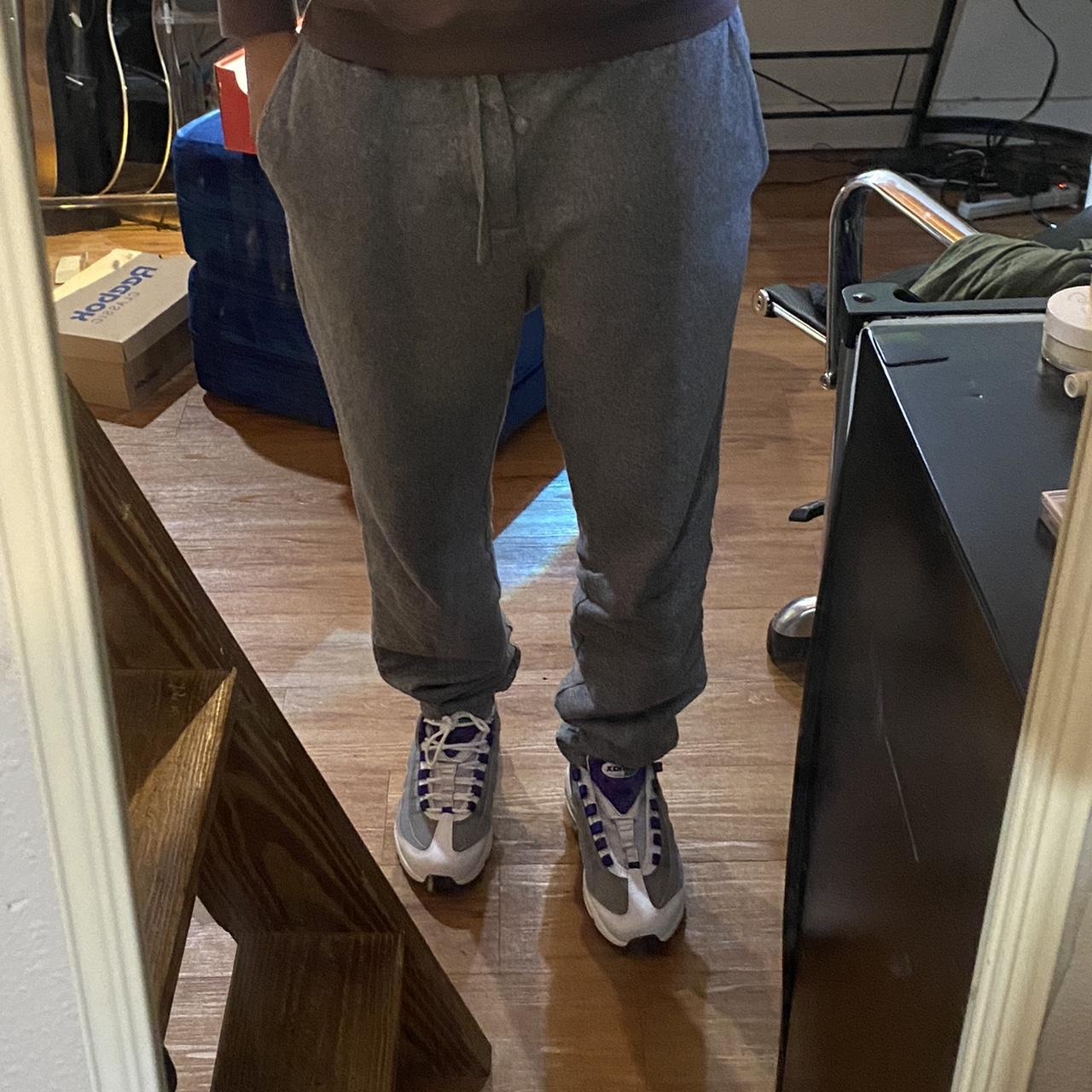 Size 9 W Size 7.5 M. Rare Nike Air Max 95s in white,... | Depop