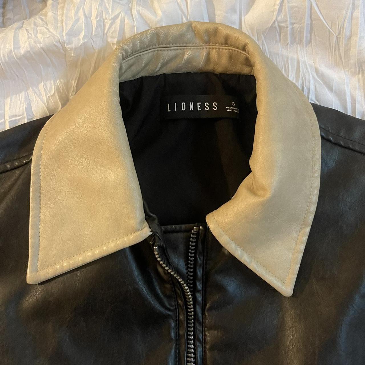 Lioness leather jacket!! - Depop