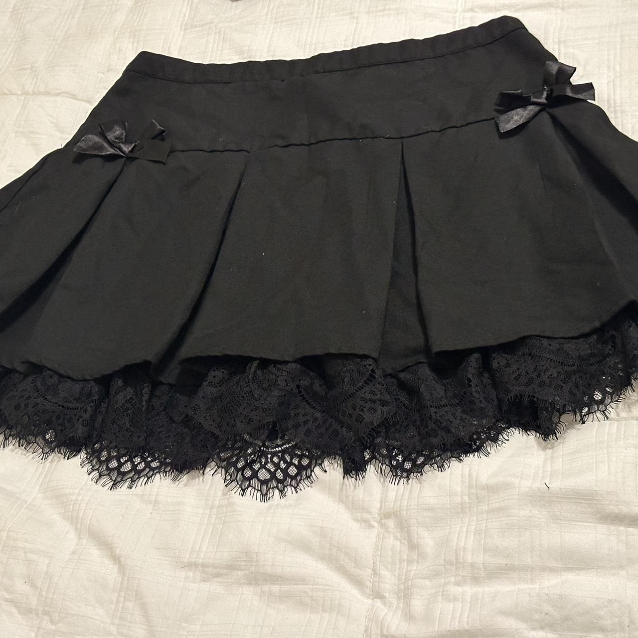 XL school girl skirt with attached petticoat and... - Depop