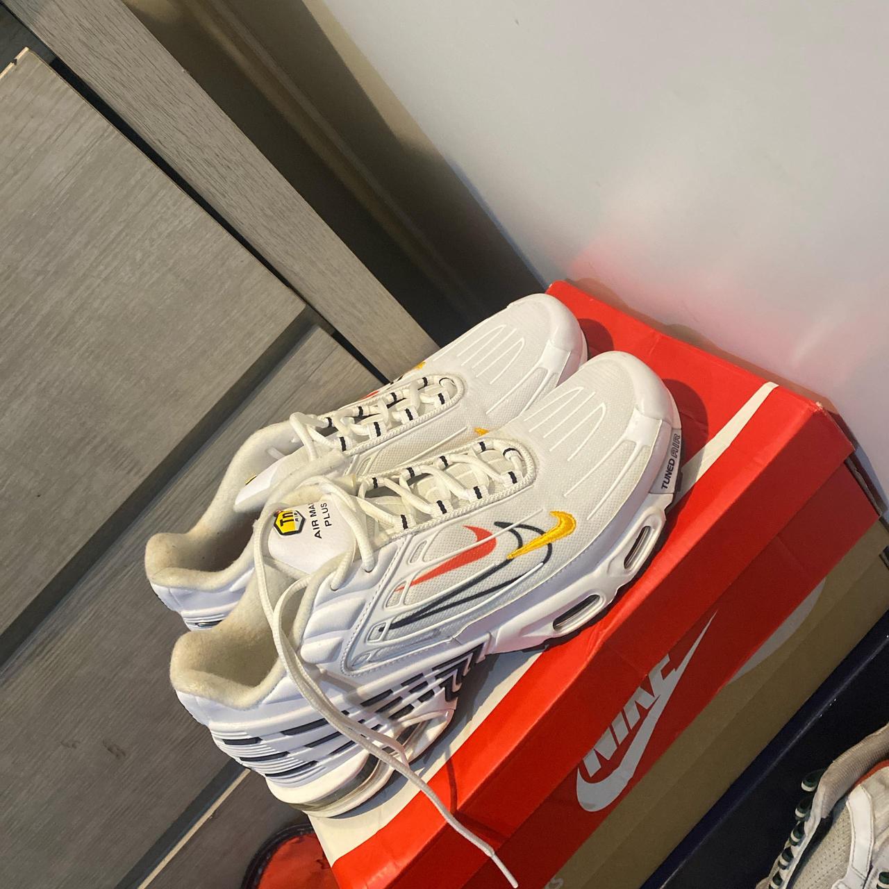 Nike tn3 brand new worn around the house Chuck me a... - Depop