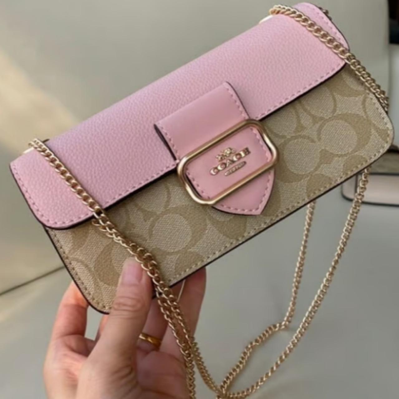 Coach Classic Logo MORGAN Mini Chain Crossbody... - Depop