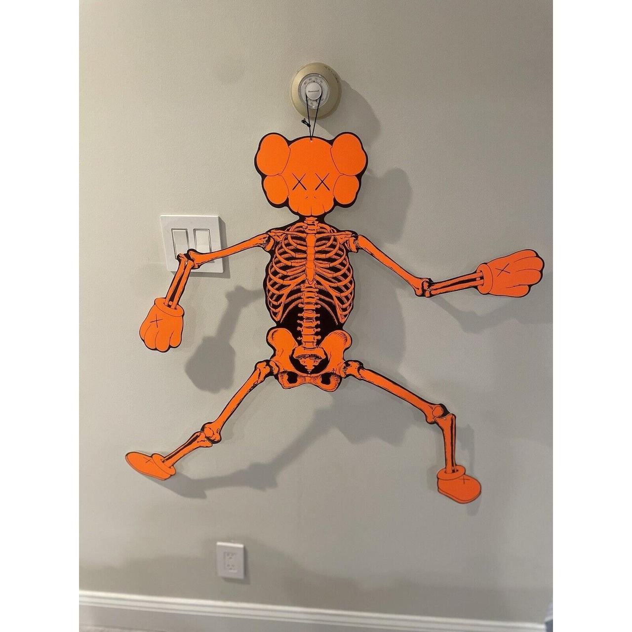 Kaws Skeleton Tan Companion perfect for Halloween - Depop