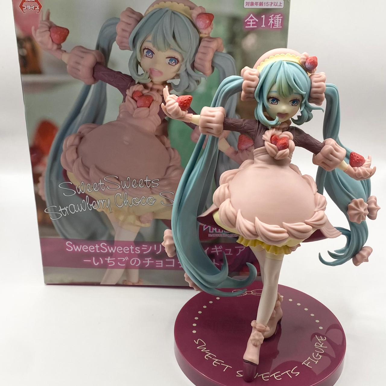 Hatsune Miku Figure Sweet Sweets Strawberry... - Depop
