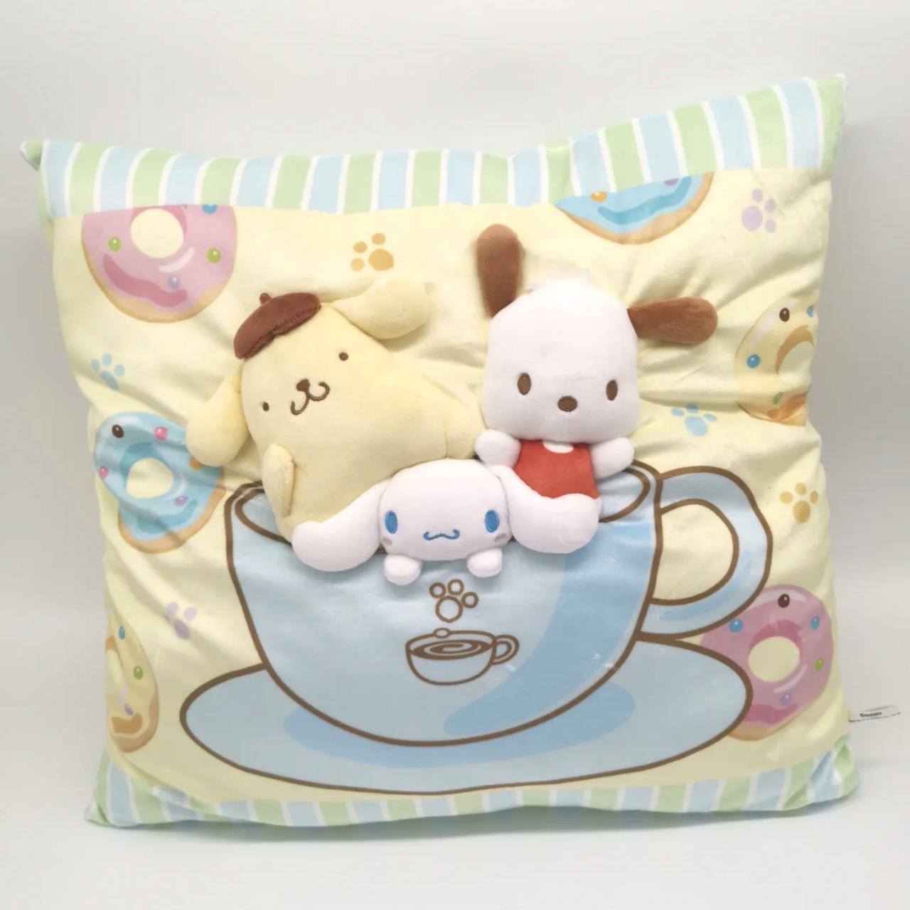 Large Sanrio And Friends 3D Pillow Characters 16x16... - Depop