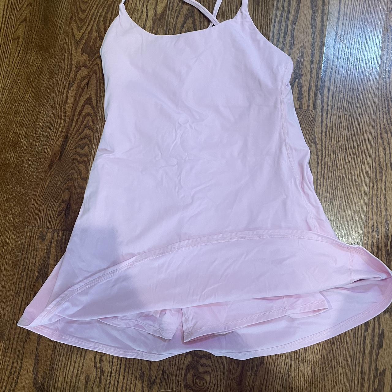 Pink halara tennis dress (More pink than in the... - Depop