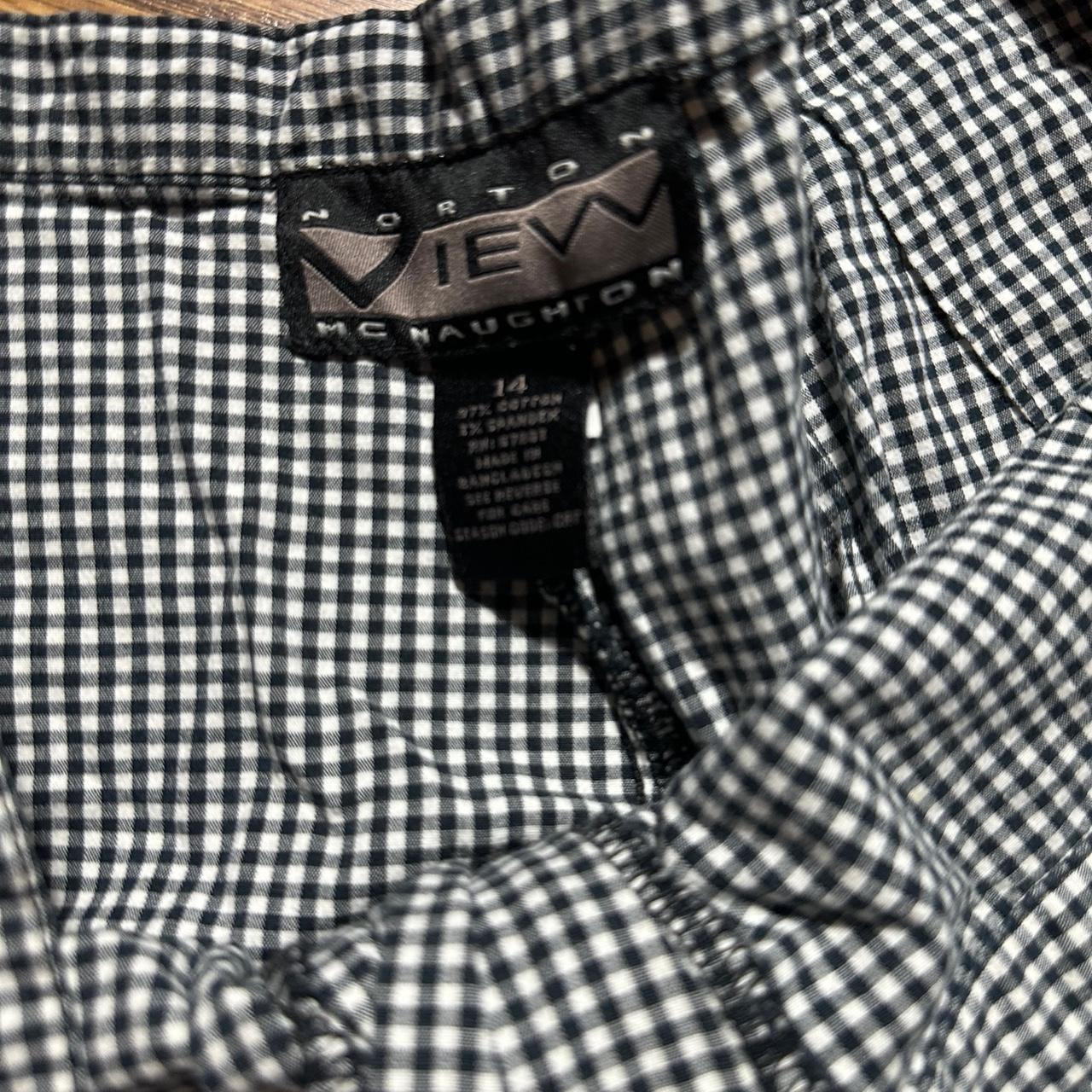 Women’s Vintage Retro 80’s Capris Black and White... | Depop