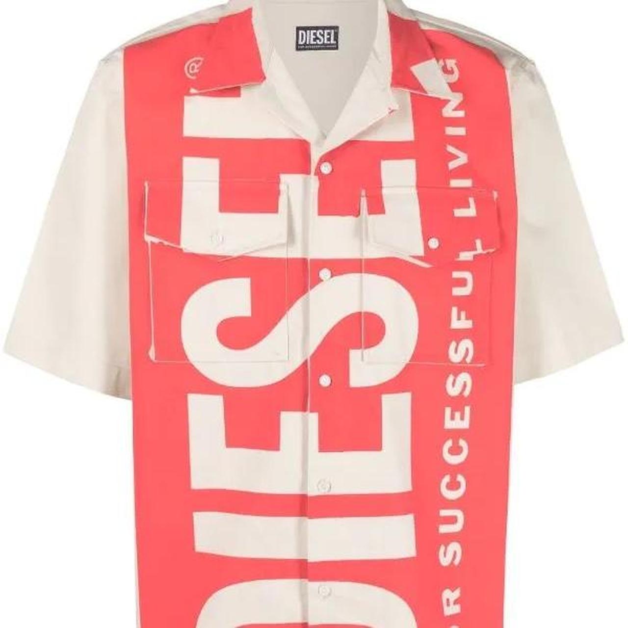 Diesel Shirt. worn once. Oversized size small. RRP -... - Depop