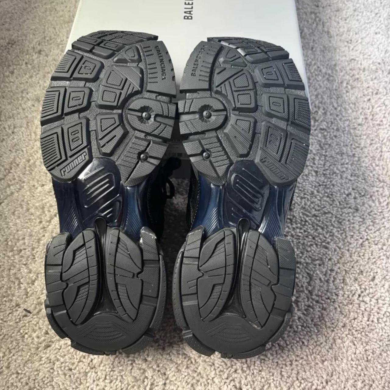 all black balenciaga runner - Depop