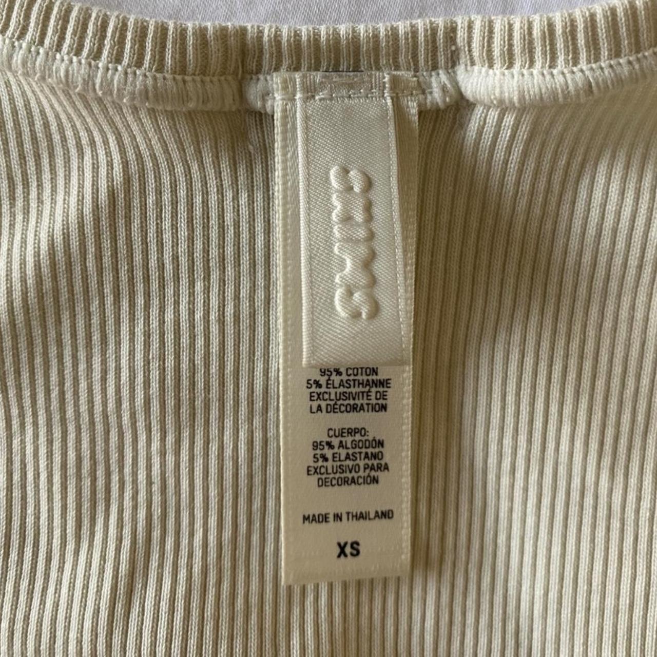 Skims tank Great condition Bone color Looks more... - Depop