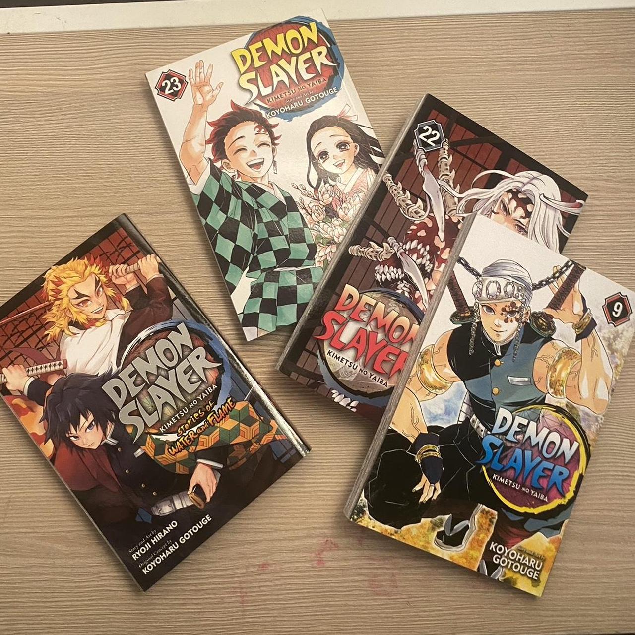 Demon slayer volumes 9, 22, and 23 + the stories of... - Depop