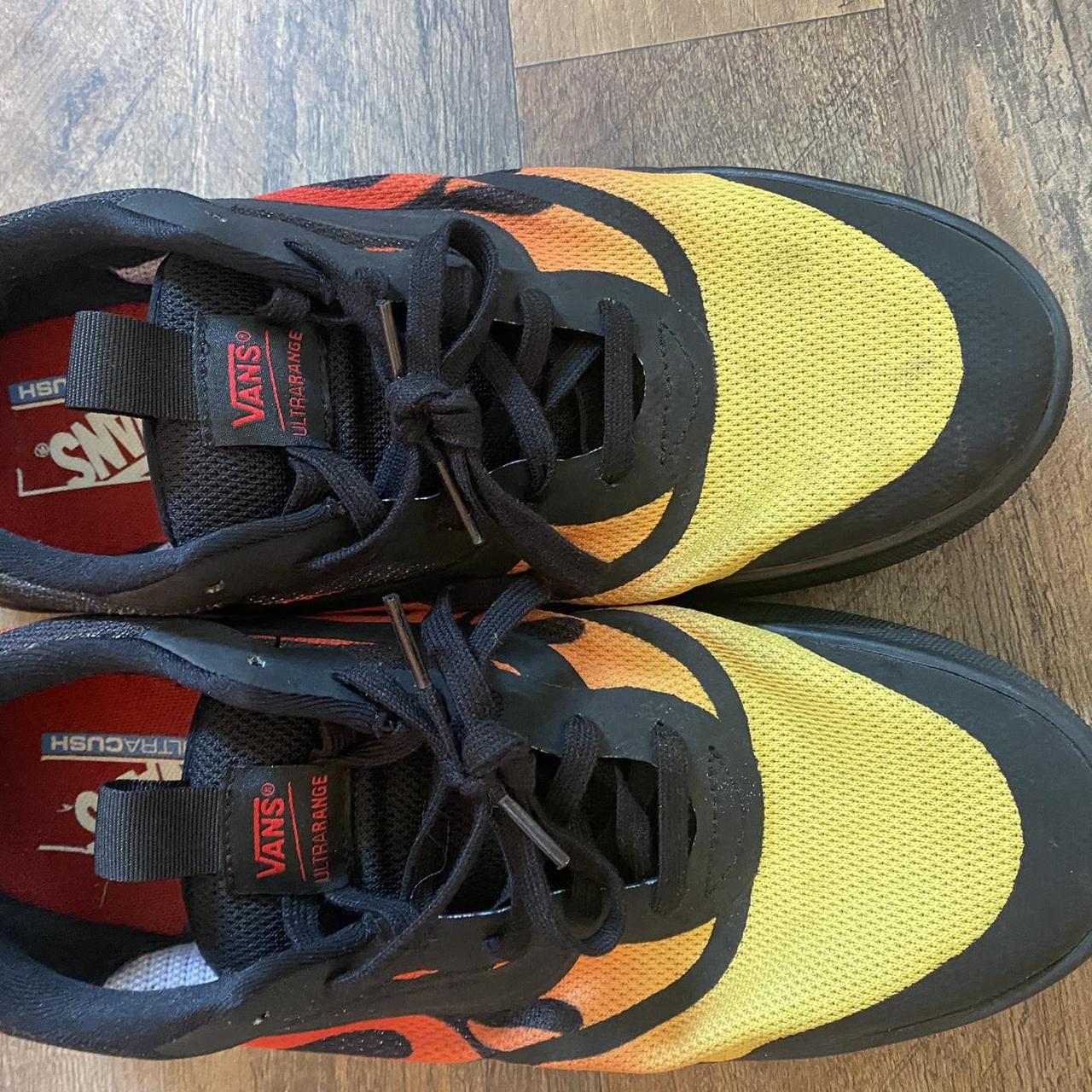 Men’s Fire Vans ! - Depop