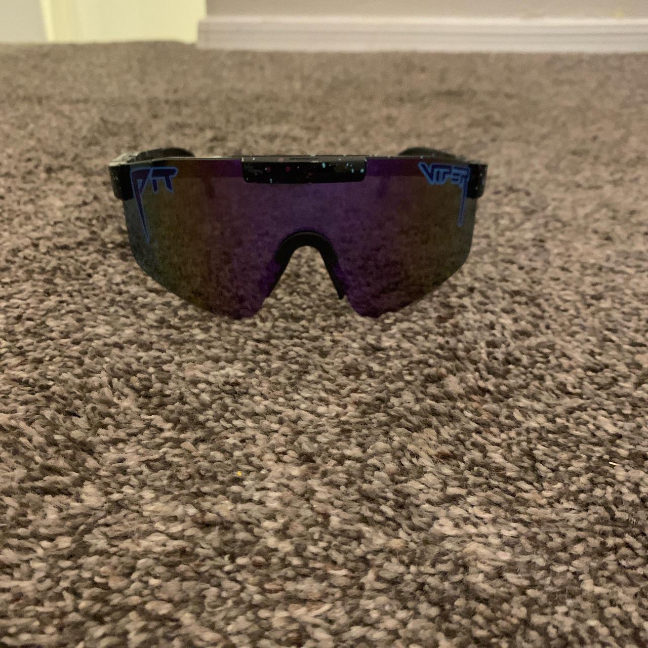 Purple galaxy pit vipers - Depop