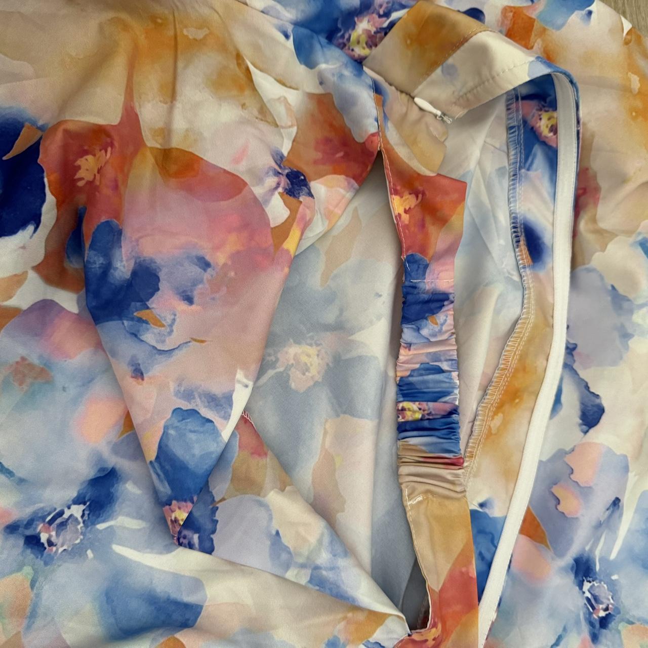 XS SHEIN colorful maxi dress - Depop