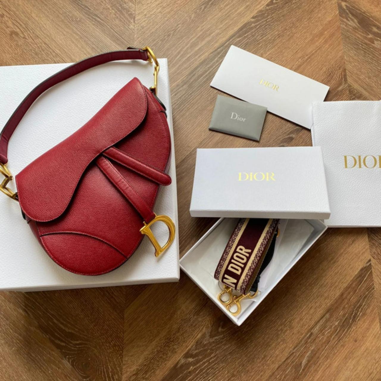 Dior saddle Without defect With invoice - Depop