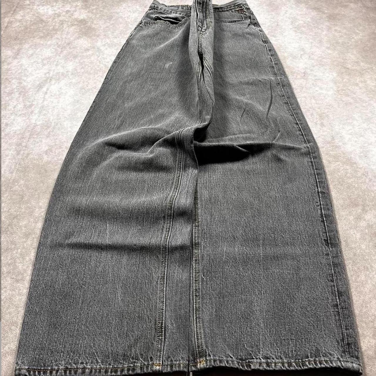 Y2K Baggy G Unit Jeans Grey Wash Baggy Fit Waist -... - Depop