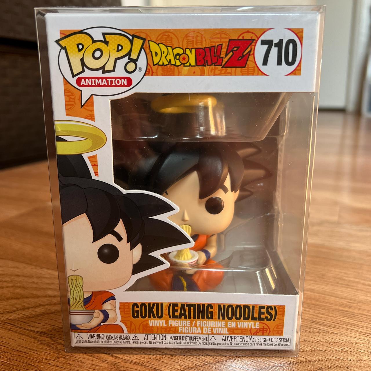 Dragon Ball Z Goku Eating Noodles Funko... - Depop