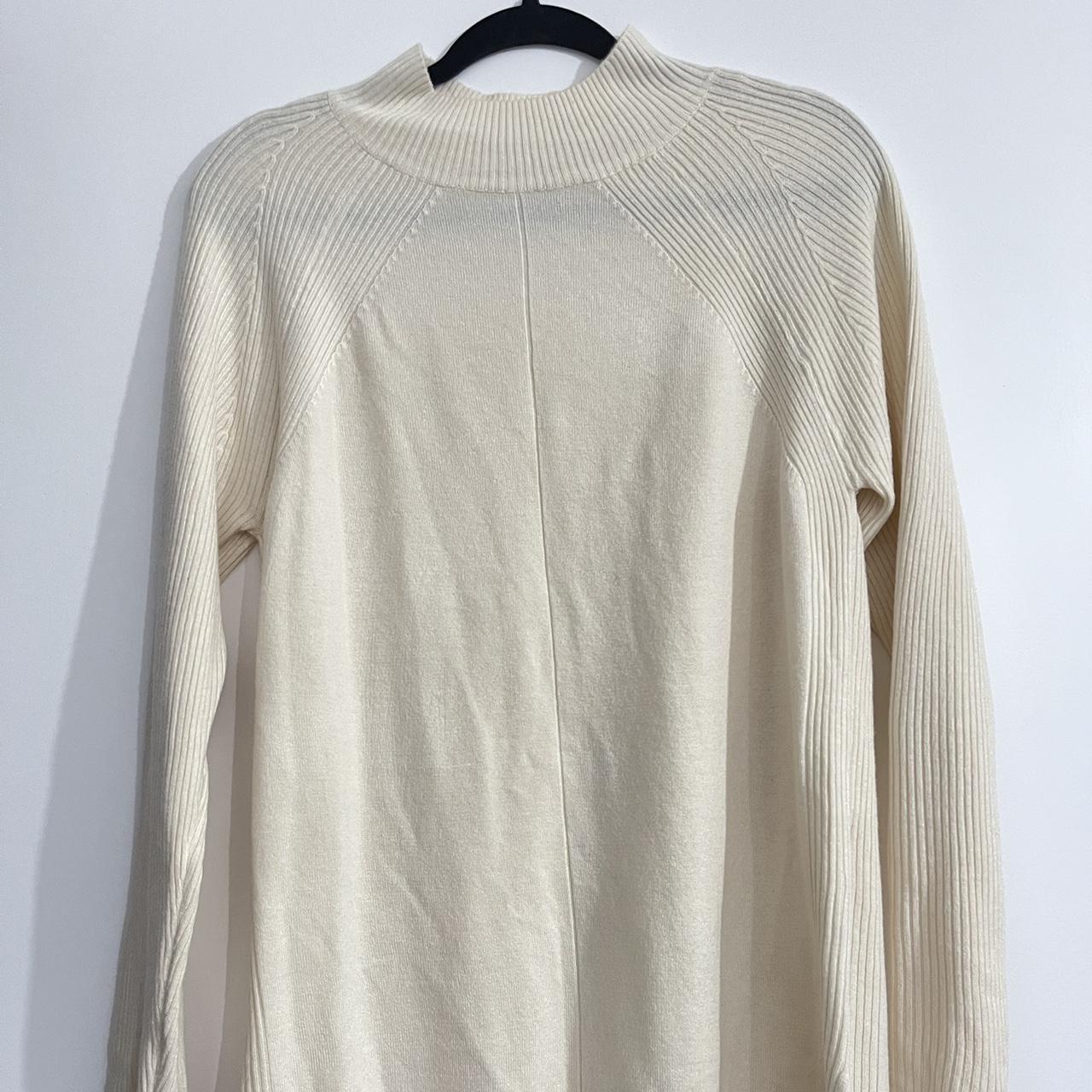 George Women's Cream and White Jumper | Depop