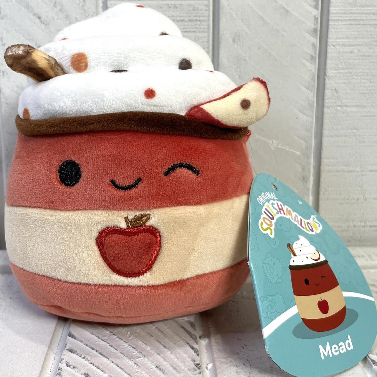 Squishmallow 5” Mead The Apple Cider Latte Coffee... | Depop