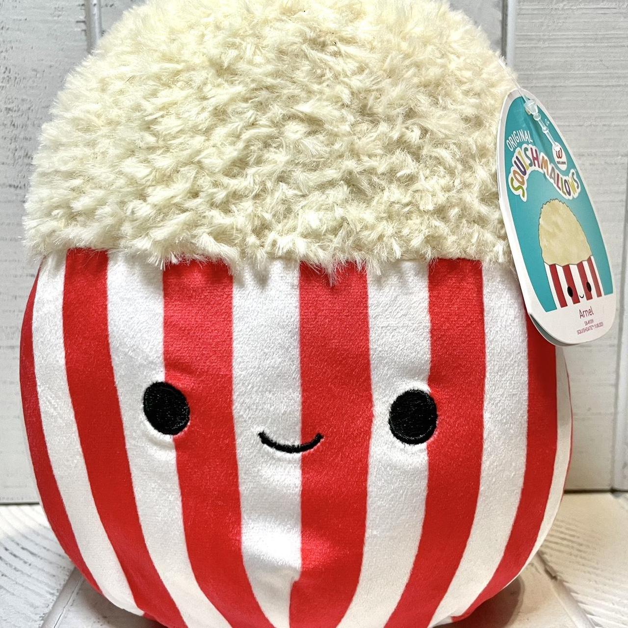 Squishmallow 8” Arnel The Popcorn Snack Bucket Food... | Depop