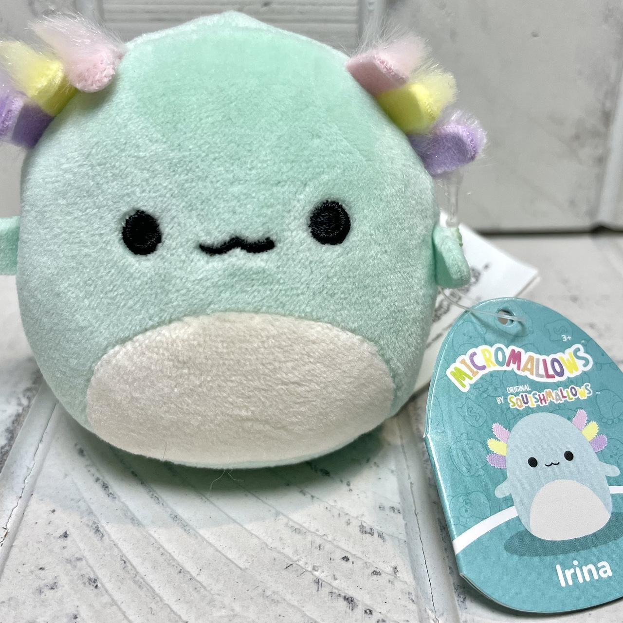 Squishmallows Micromallow Irina Axolotl Mini Plush... | Depop