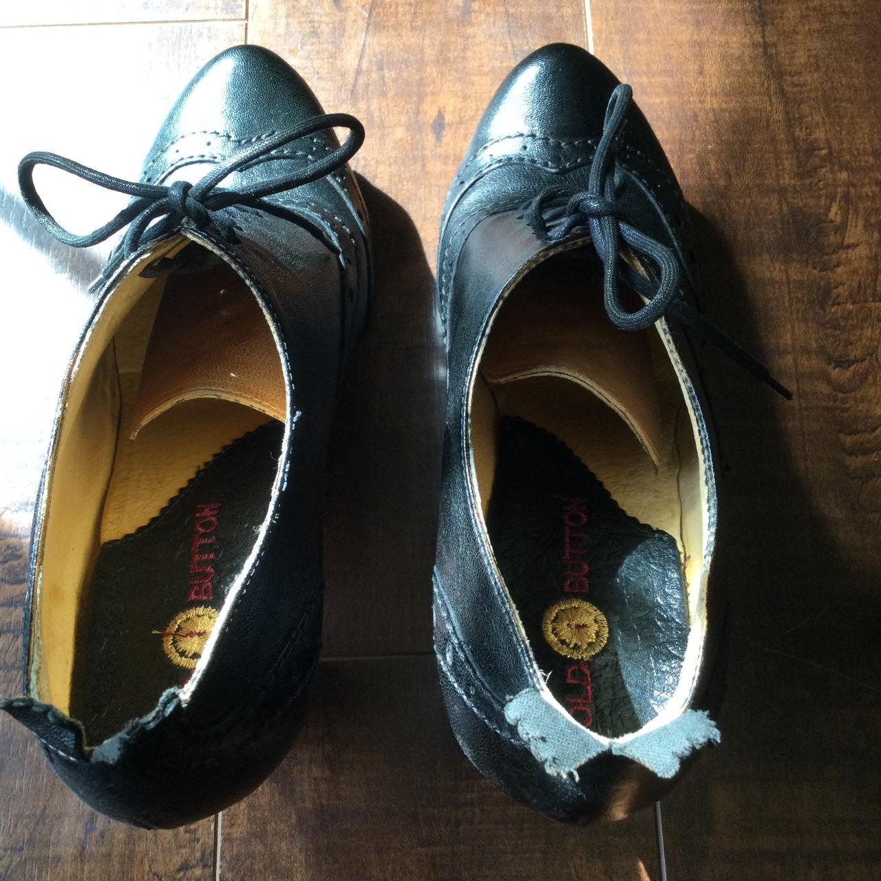 GoldButton Brako leather booties pointed toe size 37... - Depop