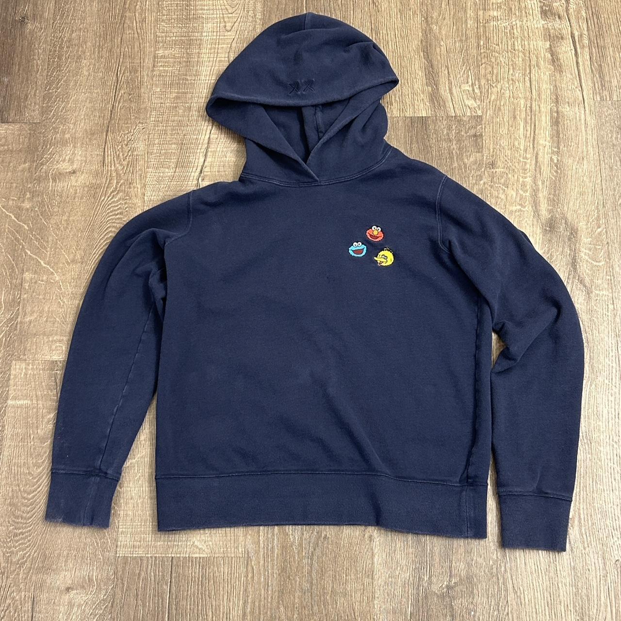 KAWS x Sesame Street hoodie -Size medium -Flawless... - Depop