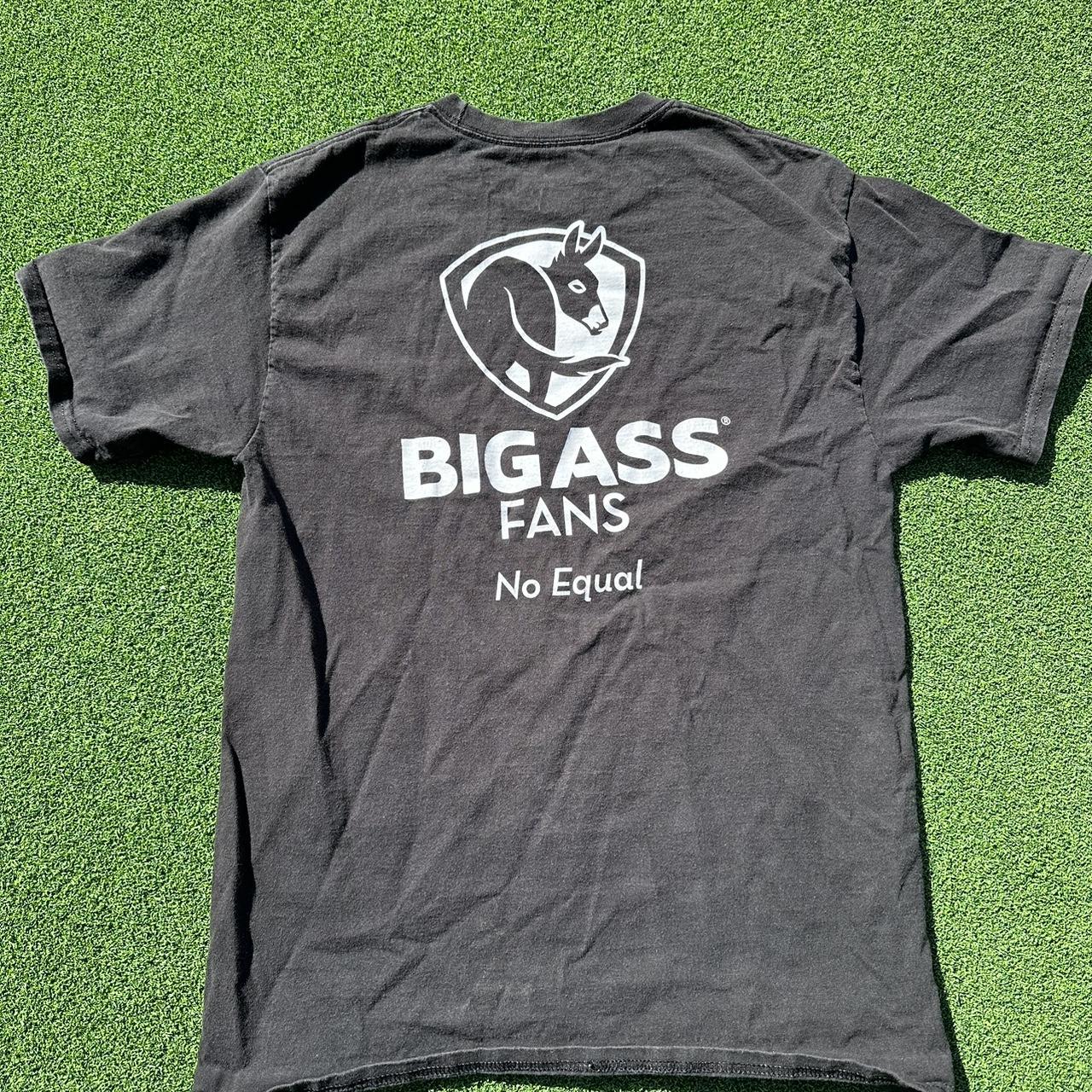 Black big ass fans t-shirt Size: M Color a little... - Depop