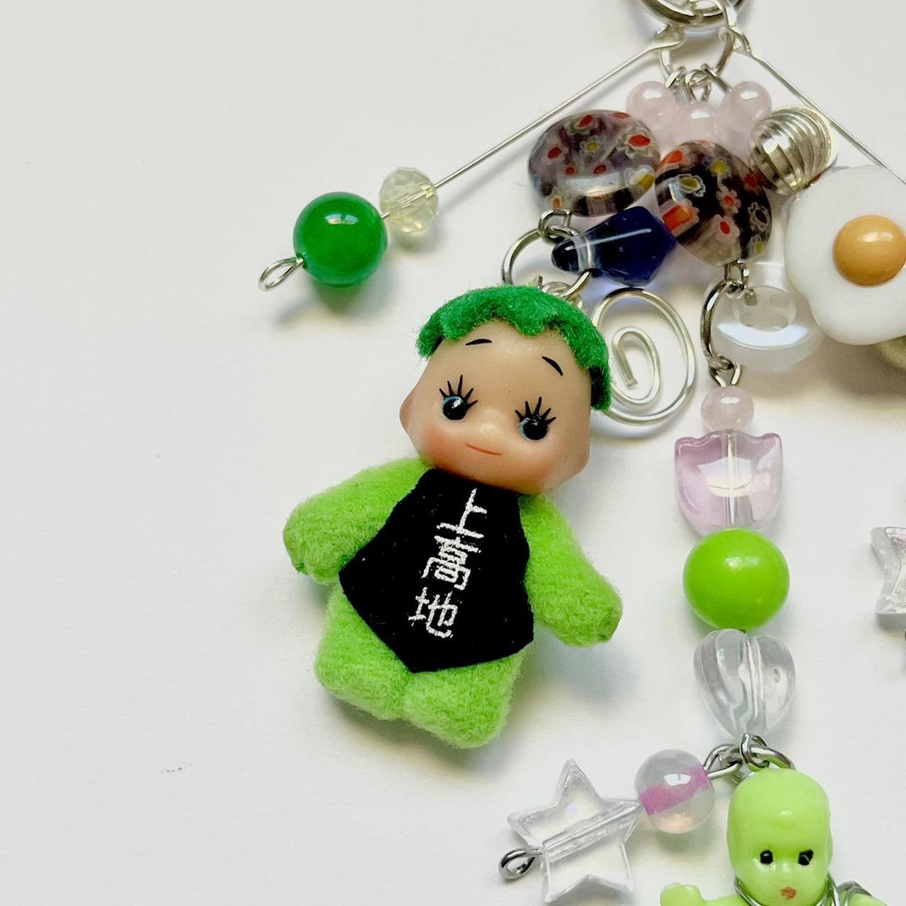 handmade kawaii keychain with kappa costume gotochi... - Depop