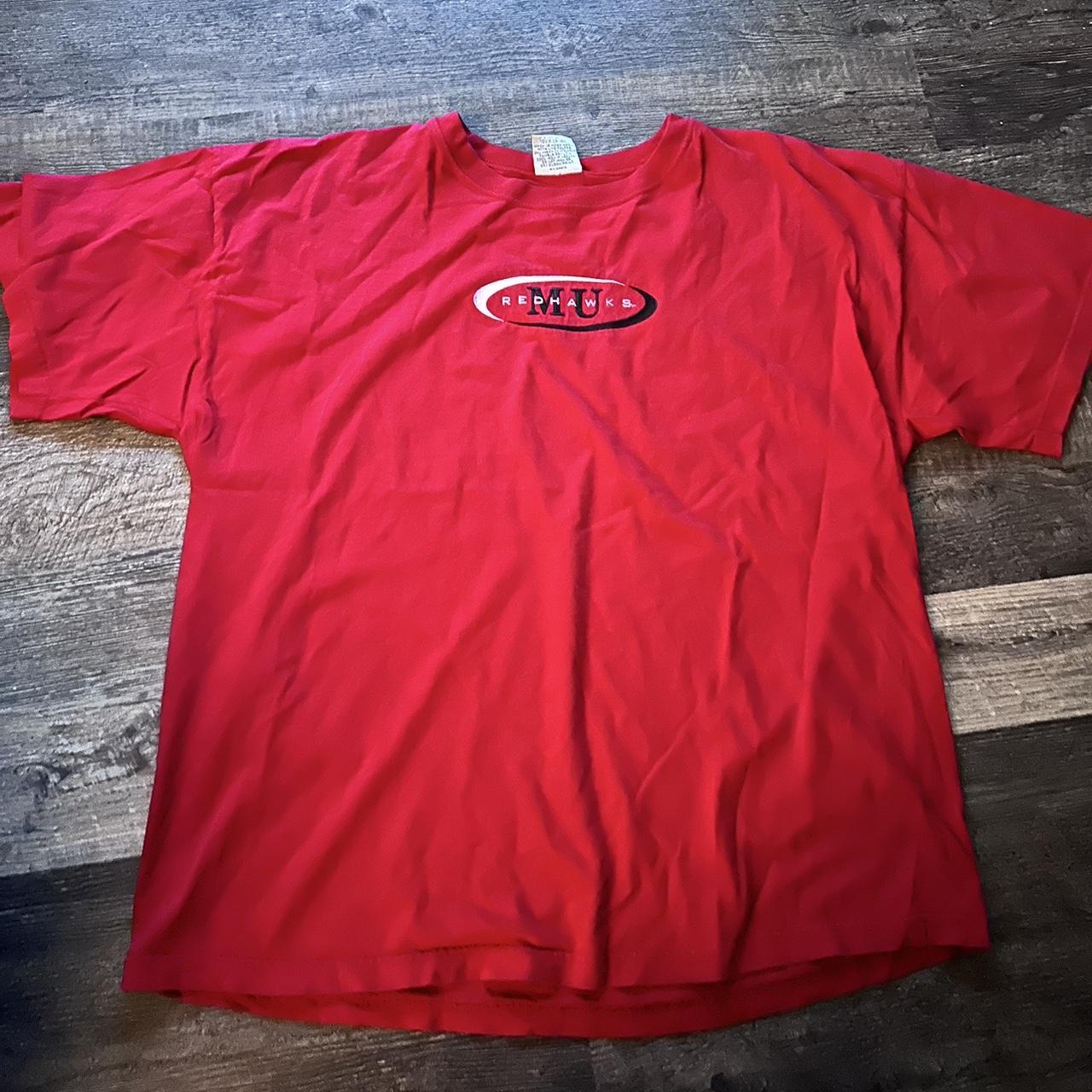 MU Redhawks Tee - - - Size: XL - - - #vintage #y2k... - Depop