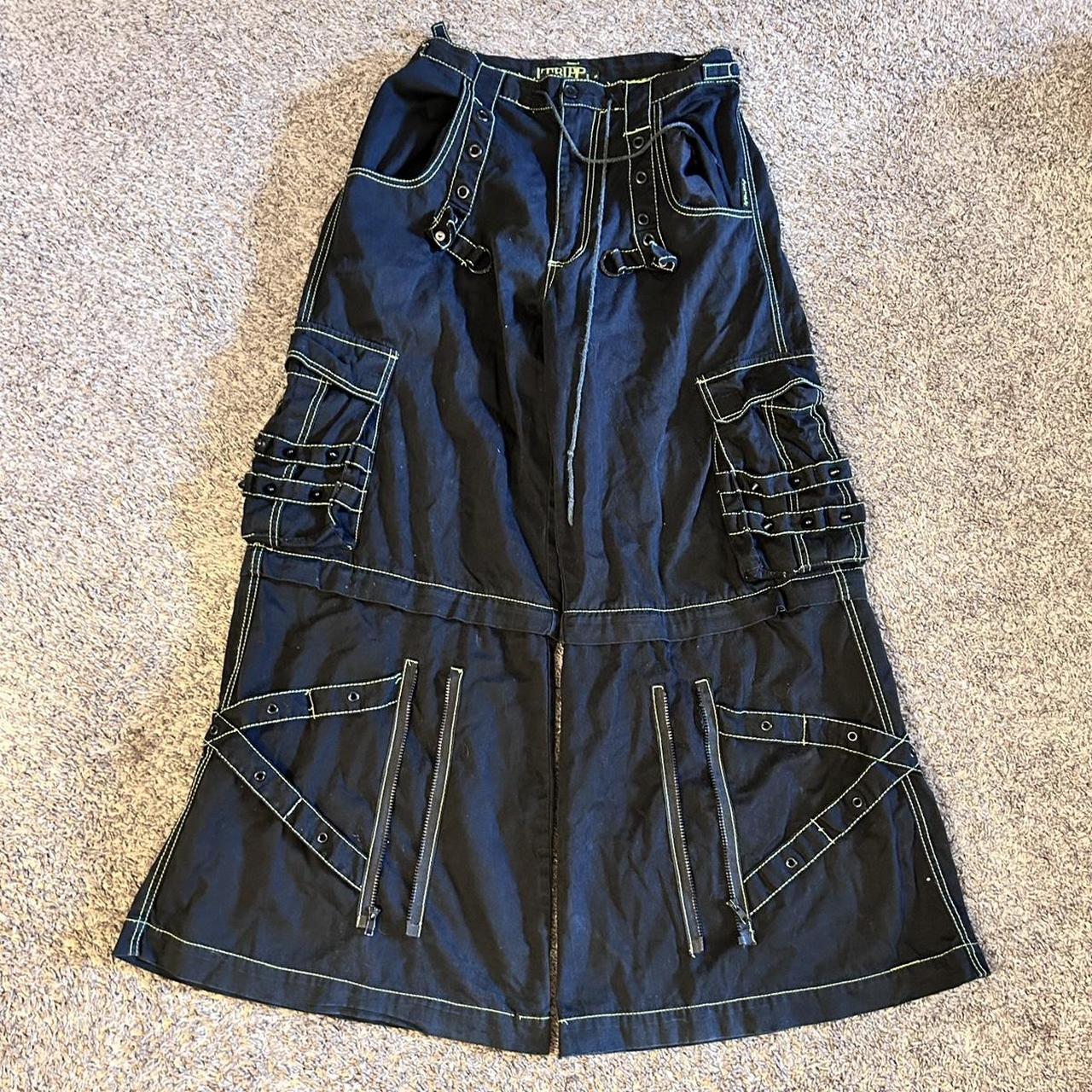Tripp NYC Emo Y2K JNCO Style Pants Size: M (32x32)... - Depop