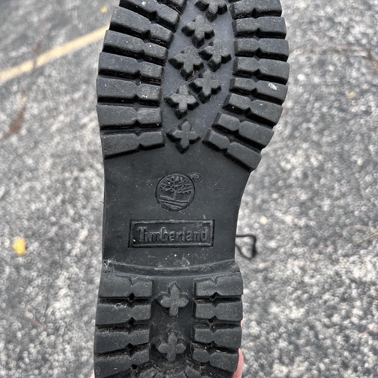 Authentic Men’s Black Timberland Boots Size: 7.5... - Depop