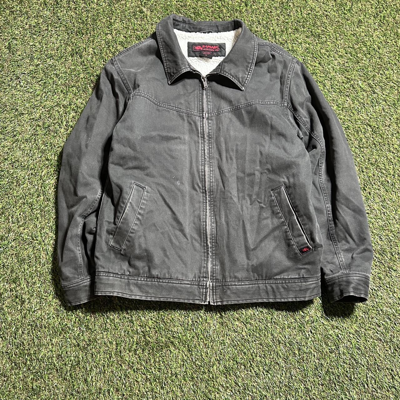 Tony Hawk Sherpa Lined Workwear Detroit Jacket Size:... | Depop