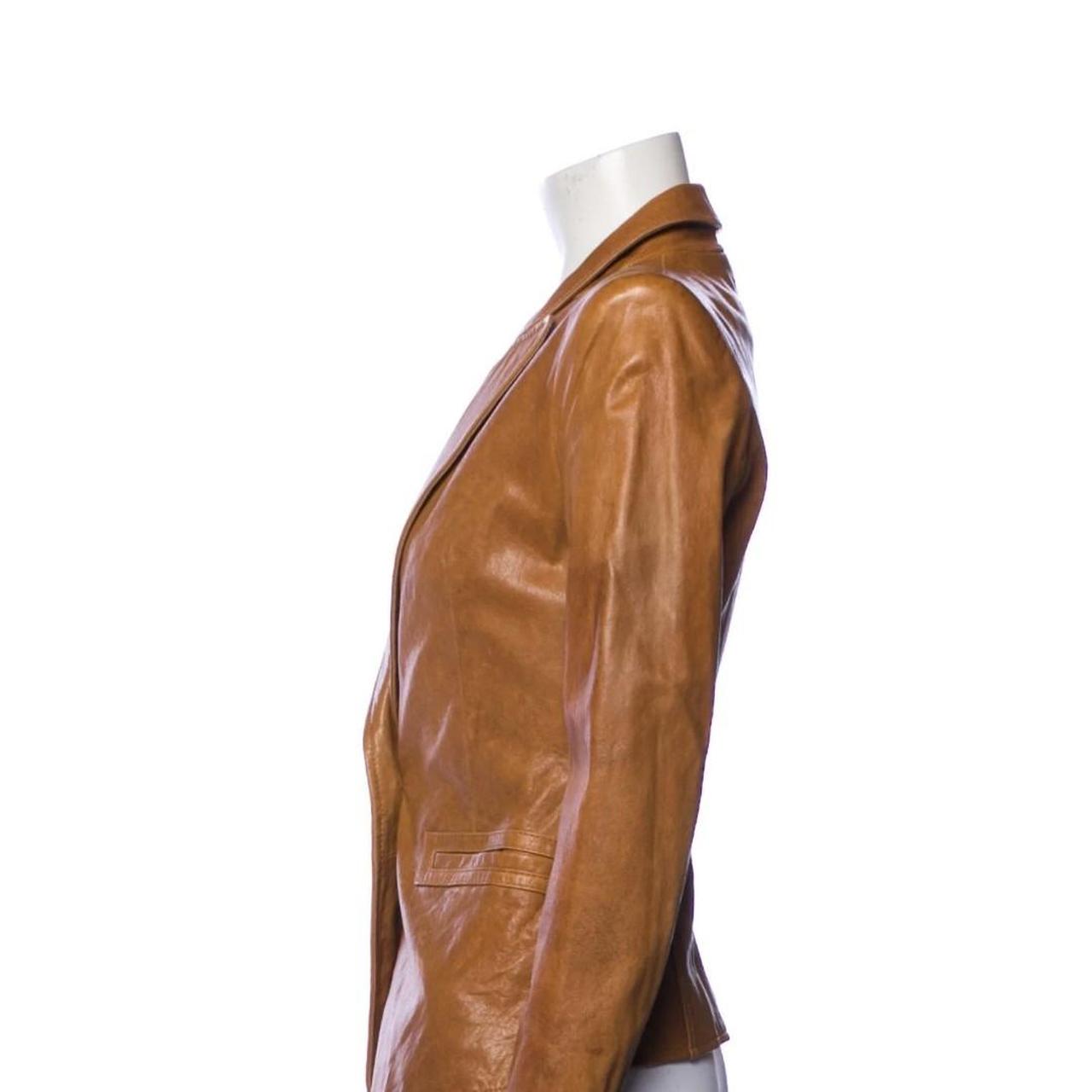 Rachel Zoe Leather Blazer - classic and staple... - Depop