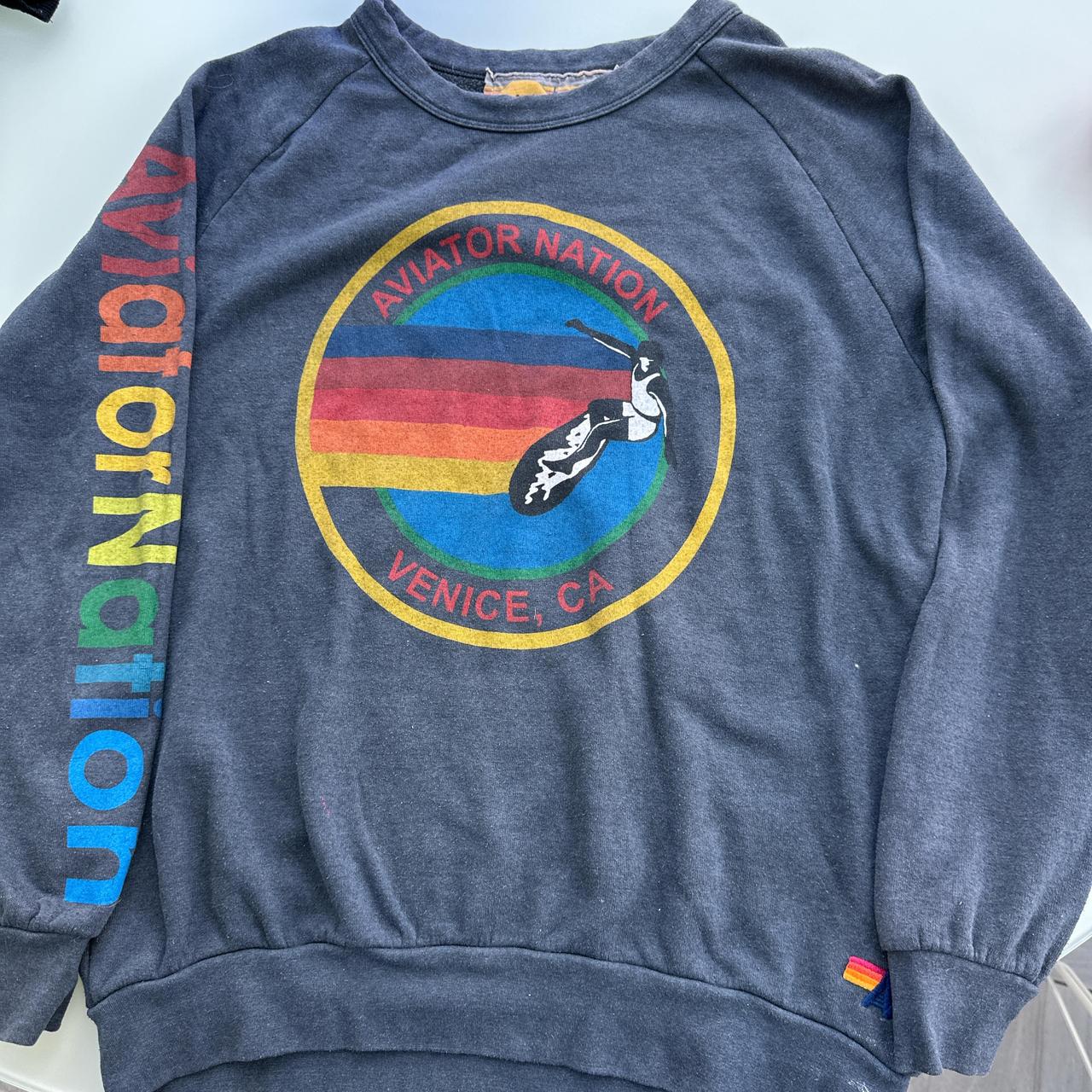 Classic Aviator Nation Sweatshirt - Depop