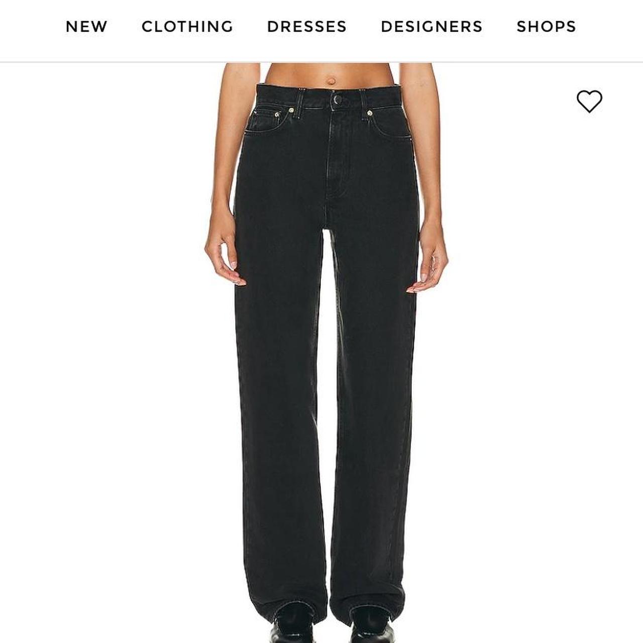 Lou Lou Denim Samur Jeans / black Mid rise baggy fit... - Depop