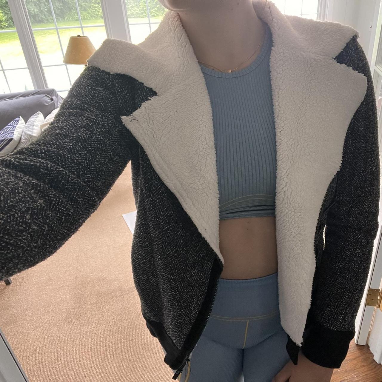 Grey Abercrombie & Finch Jacket - Depop