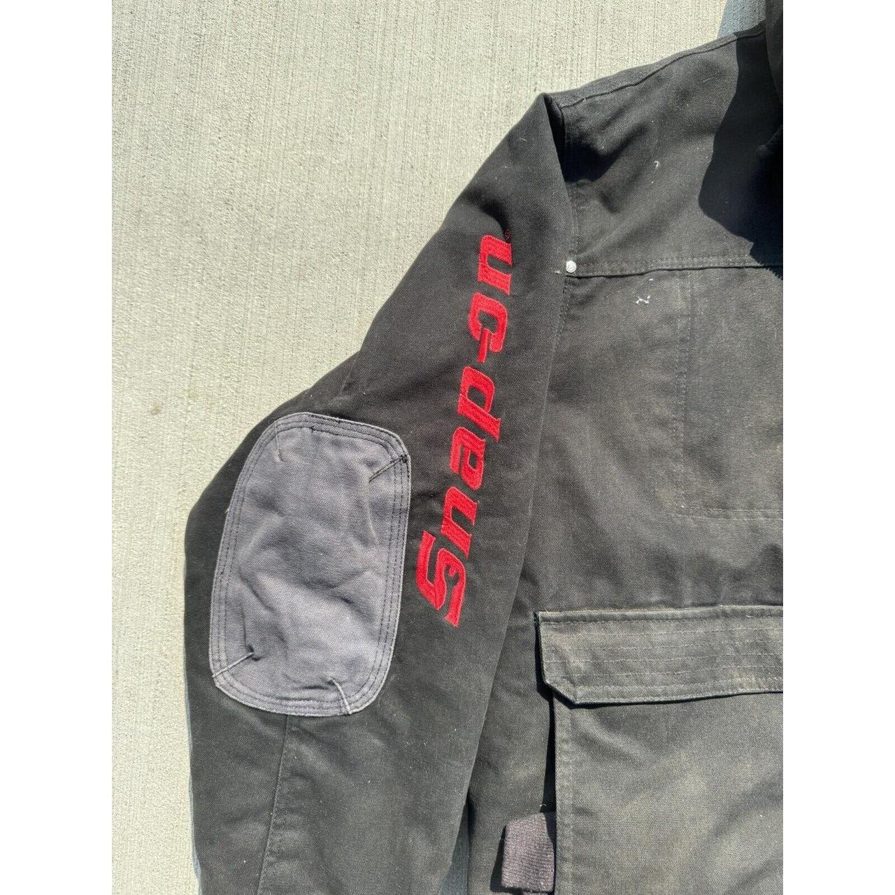 This vintage Snap-On Tools men's canvas jacket is a... - Depop