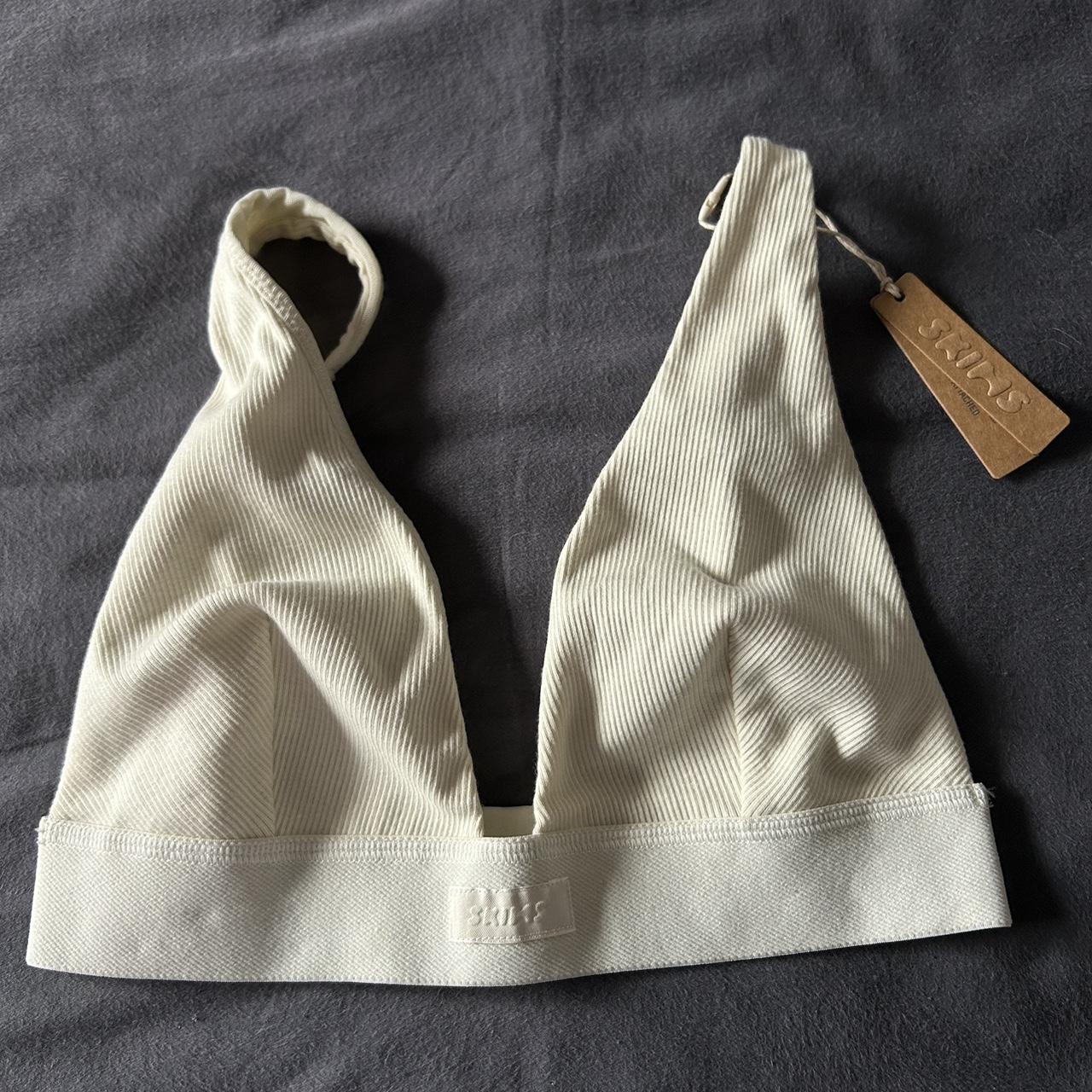 SKIMS - Brand New! Plunge Bralette Cotton... - Depop
