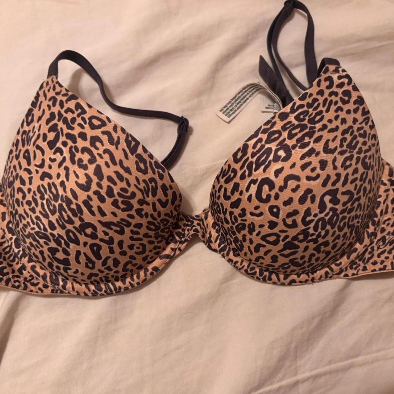 Leopard print Victoria's Secret bra #wildprint | Depop